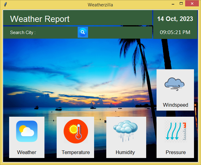 Weather Forecast App In Python With Source Code Sourcecodester
